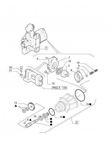 Hydraulic Pump, Transmission 5185294, 51852940, 00950, 567/1/00950