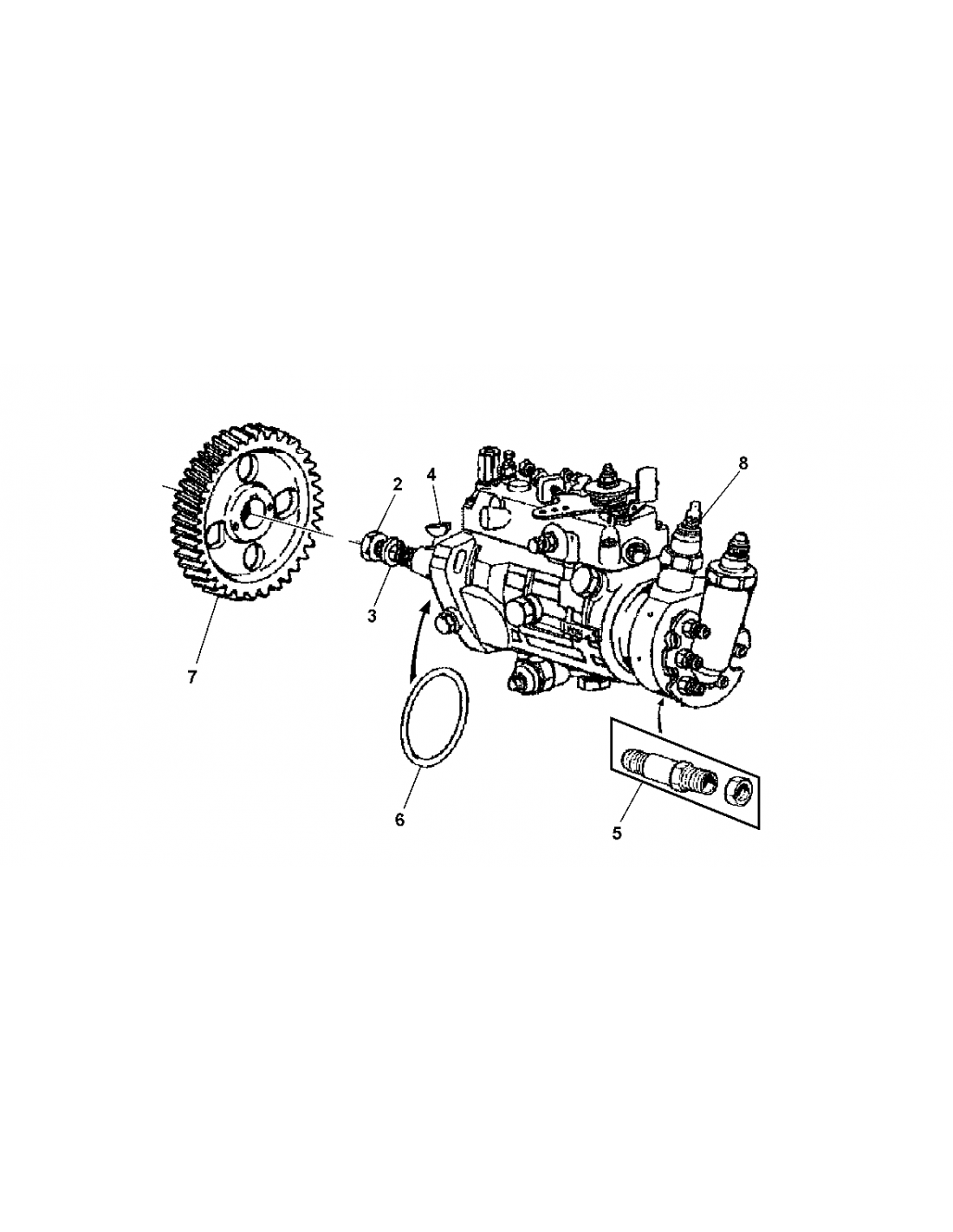 Pompa Injectie RE58168