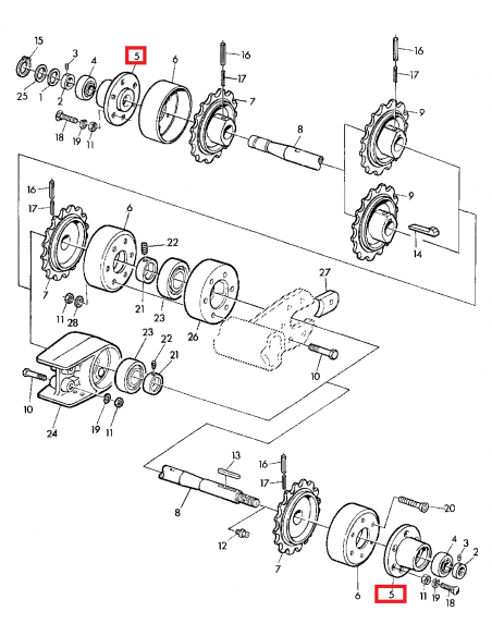 Case, Feeder Conveyor Chain