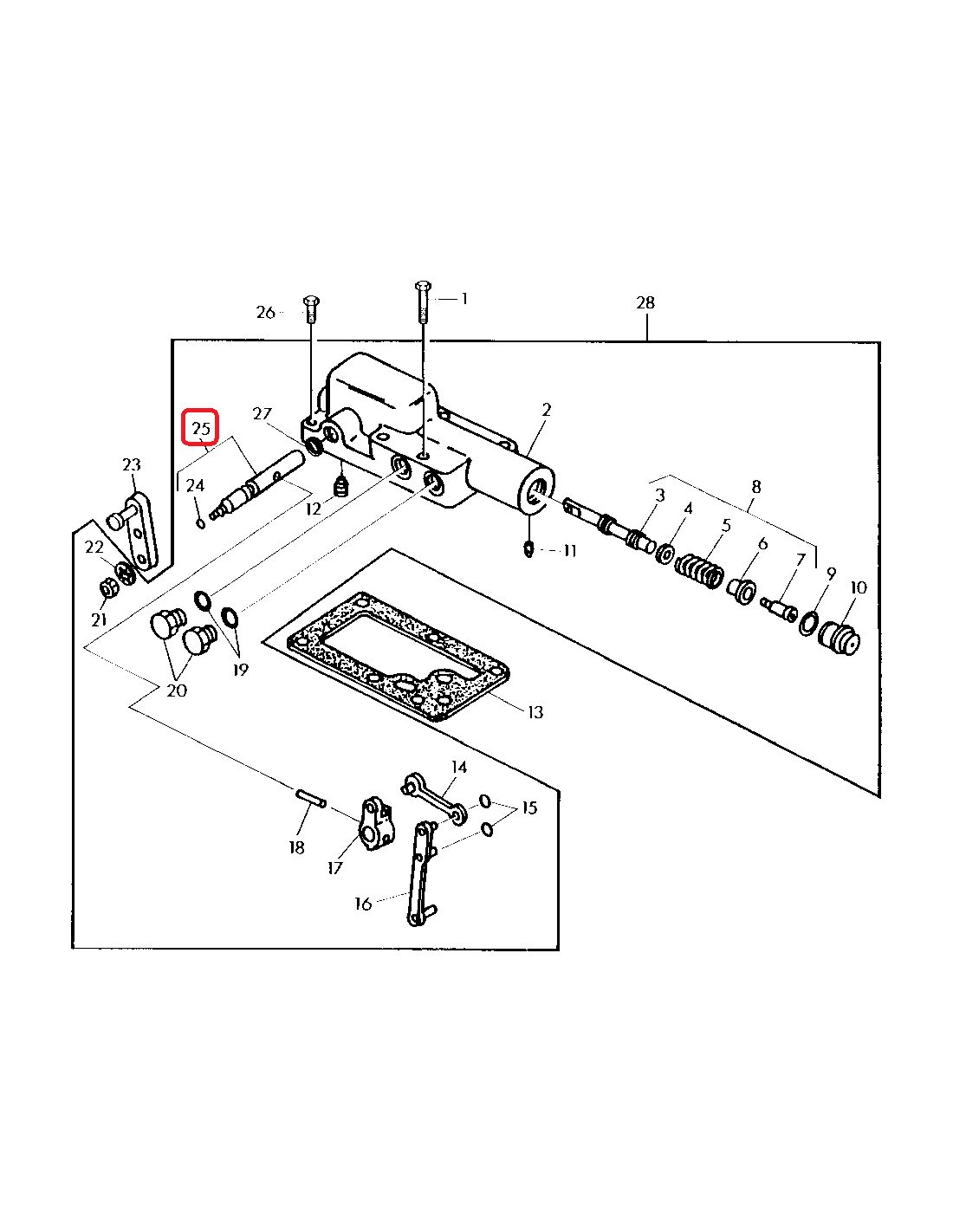 Ax Pompa Hidrostatica 12.5x108 mm John Deere AN193084, 04306-000, 104306000