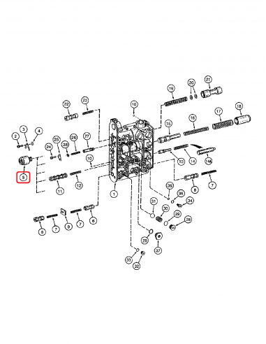 Supapa Magnetica Case IH 242137A1, 242 137 A1, 0501313375